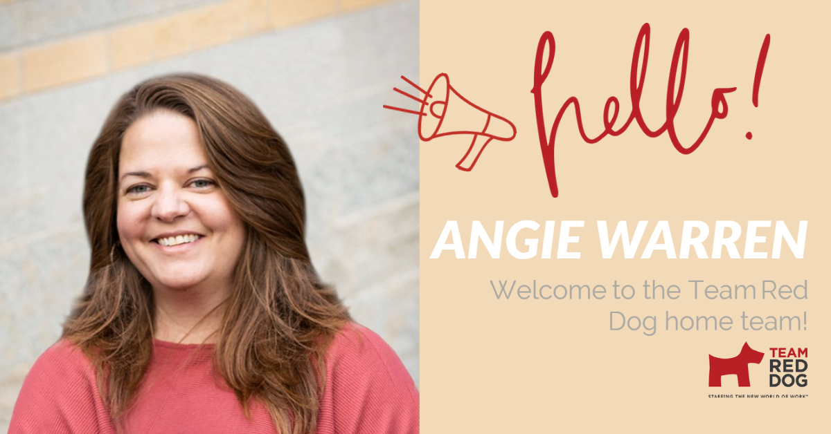 New Faces: Welcome to the team, Angie! - Team Red Dog | www.teamreddog.com